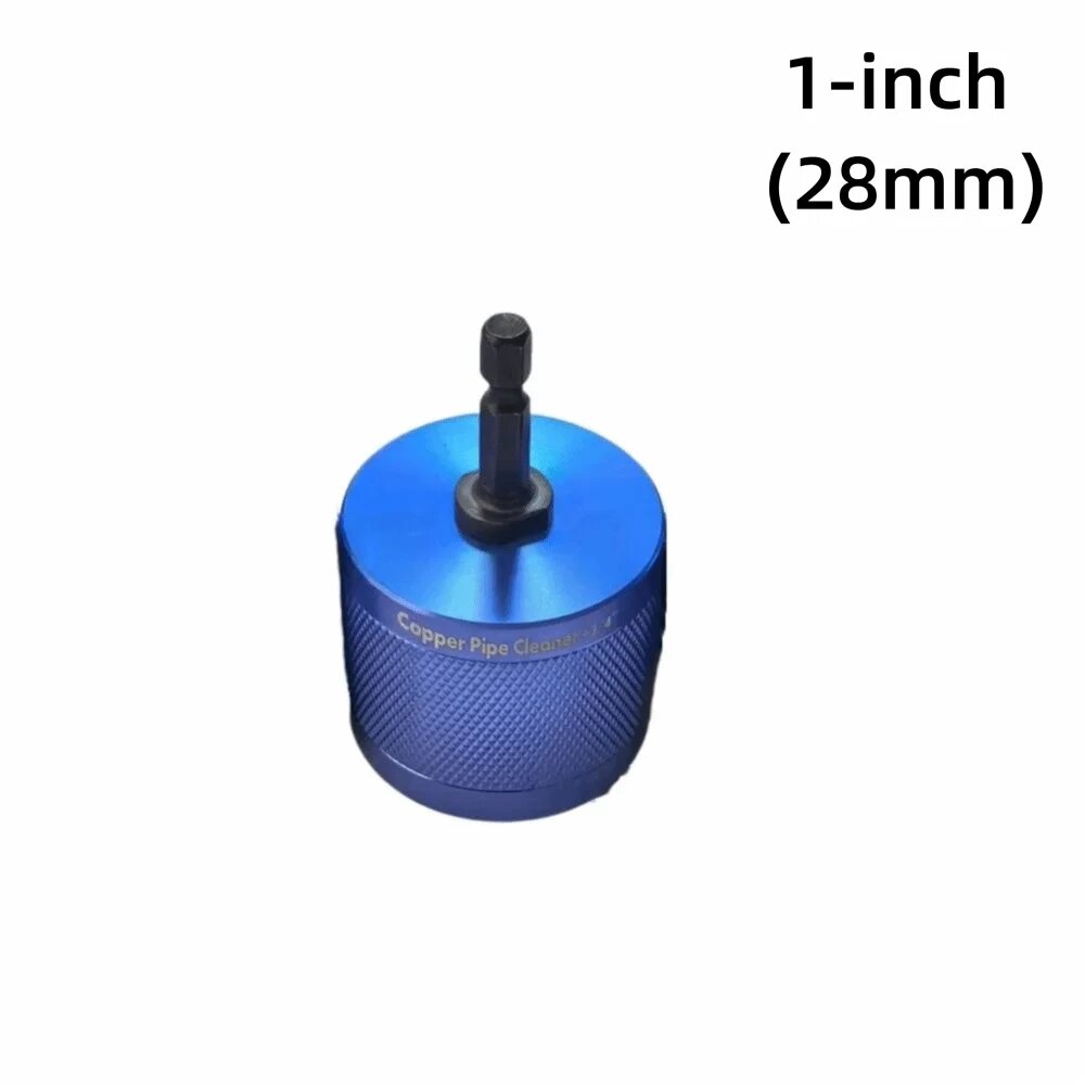 Щетка для чистки медных труб 1/2", 3/4", 1" синяя 28mm