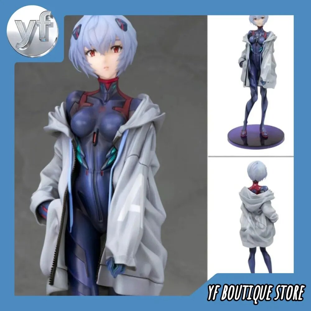 Фигурка Евангелион Рей Аянами / Rebuild of Evangelion Rei Ayanami Plugsuit Ver. подарок для фаната (27 см)