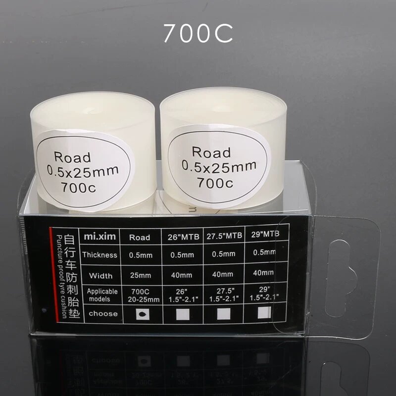 Внутренняя шина 700C для велосипеда Road с антипрокольной технологией, совместимая с бескамерными шинами, идеальна для