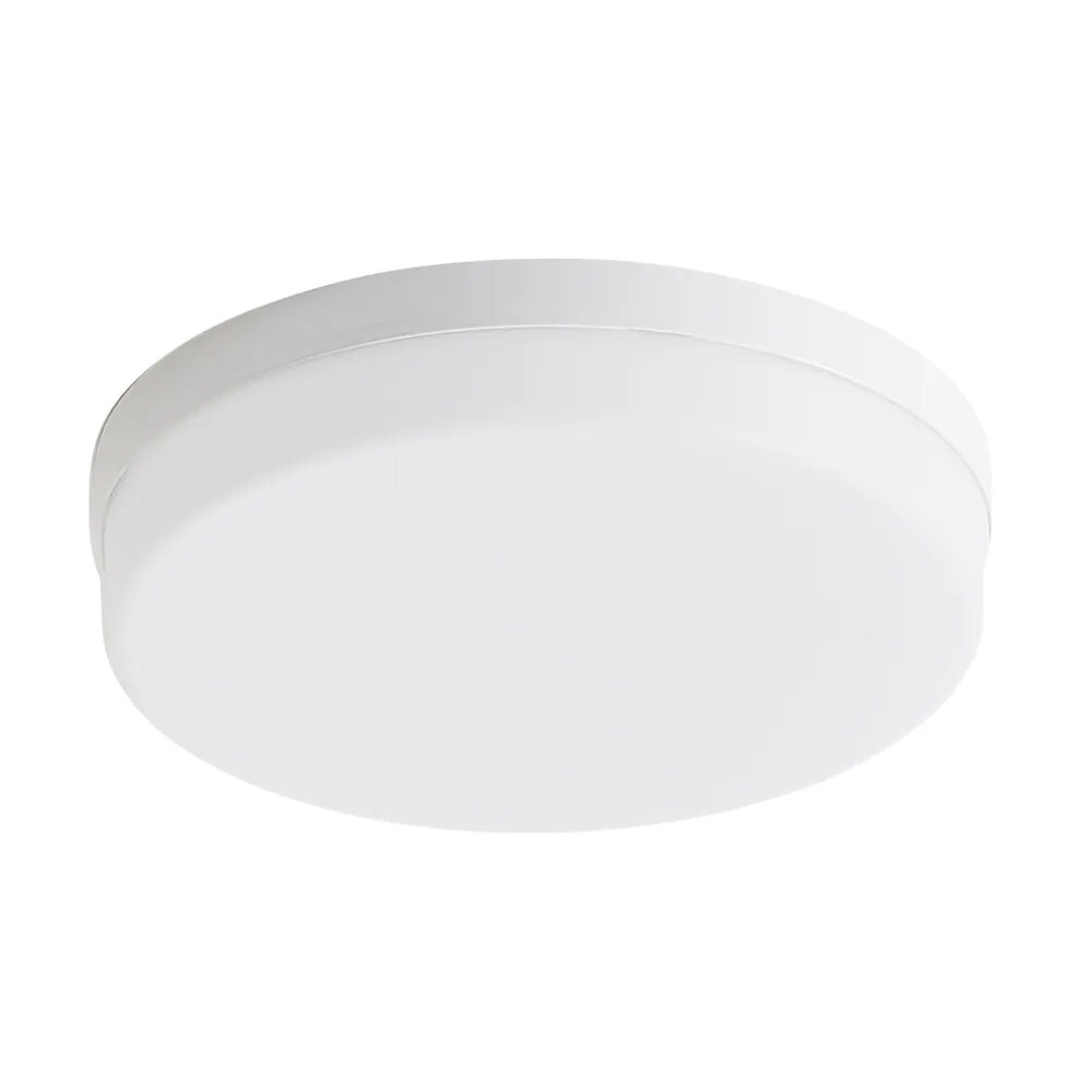 Светодиодная потолочная люстраFlush Mounting 24Вт круглая потолочная лампа для кухни спальни коридора (6500-7000К белый свет) материал ПП&ПК вход АС85-265В 50/60Гц 130шт 2835LEDs световой поток 2160лм