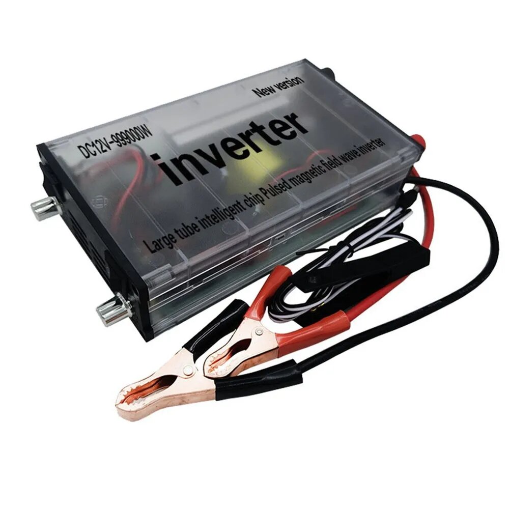Высокомощный инвертор с двойным преобразователем DC12V-999000W, комплект трансформатора для аккумулятора