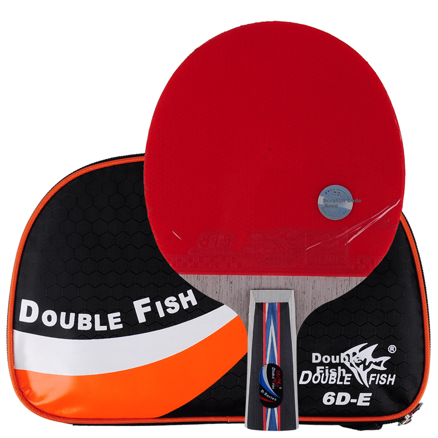 Таблица тенниса Double Fish 6-звездочная 6D-E короткая рукоятка с чехлом Характеристики：6-звездочный ракетка для
