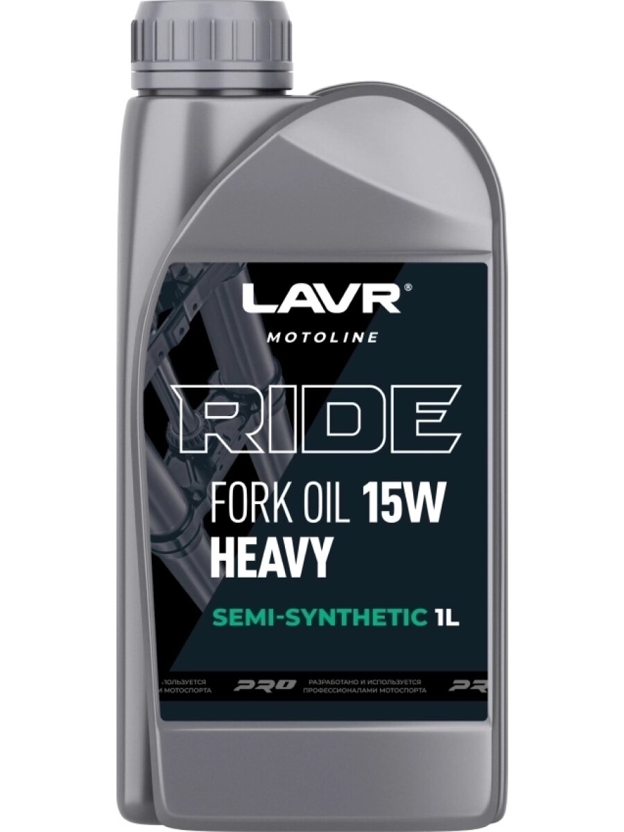 Вилочное масло RIDE FORK OIL 15W LAVR MOTOLINE, 1 л / Ln7785
