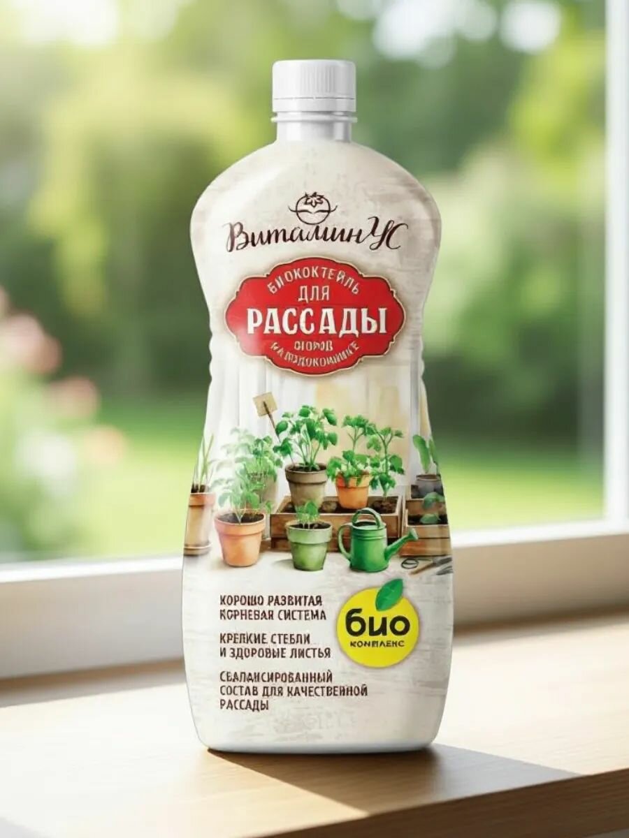 Биококтейль для рассады ТМ витаминус, 1 л