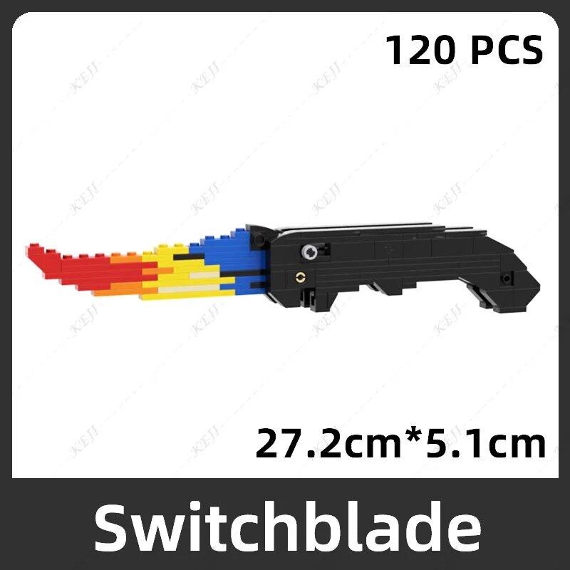 Конструктор CSGO: Карамбит-Нож-Бабочка для детей 5. Switchblade