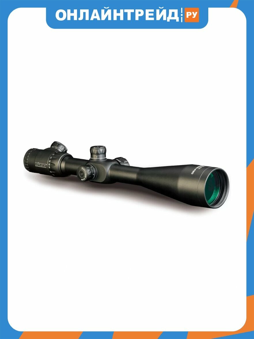 Прицел Konus pro F-30 8-32x56, FFP, 30мм, SF, Modified 1/2 Mil-Dot с уровнем, подсветка красная/голубая, 0.1 MIL, 890г