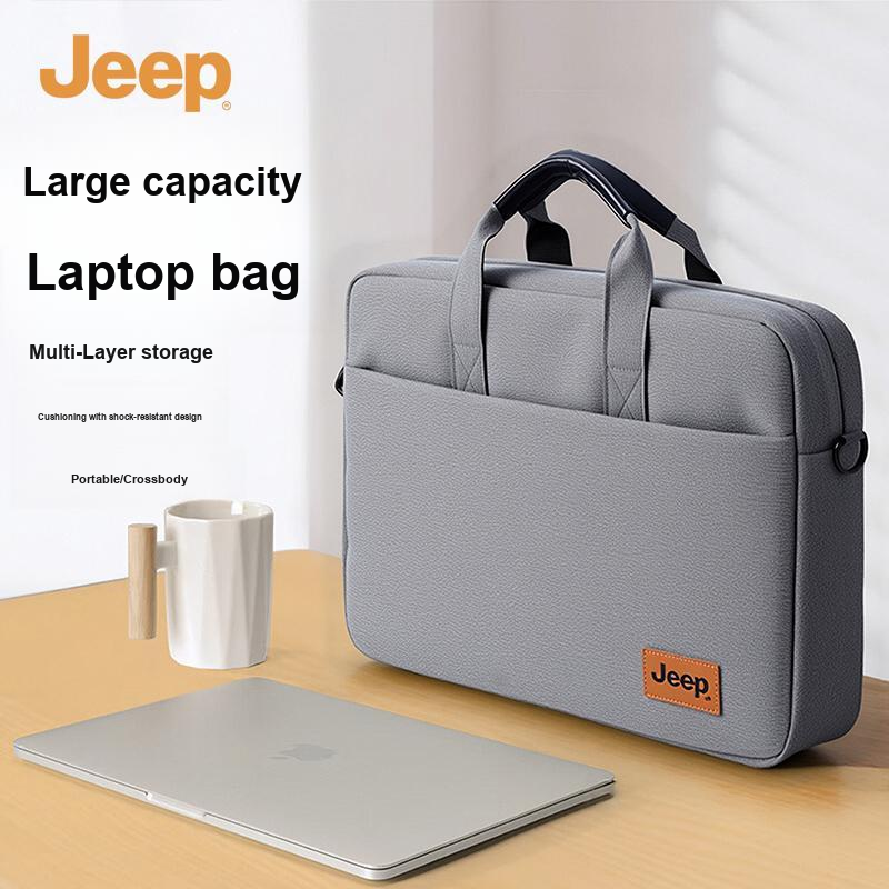 Портфель JEEP, серый — фото 1