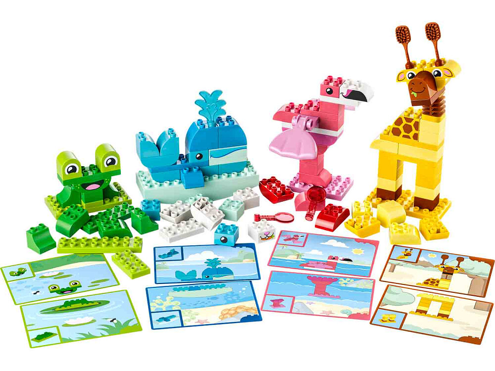 Конструктор LEGO DUPLO 10472 Конструктор LEGO DUPLO Создавай животных