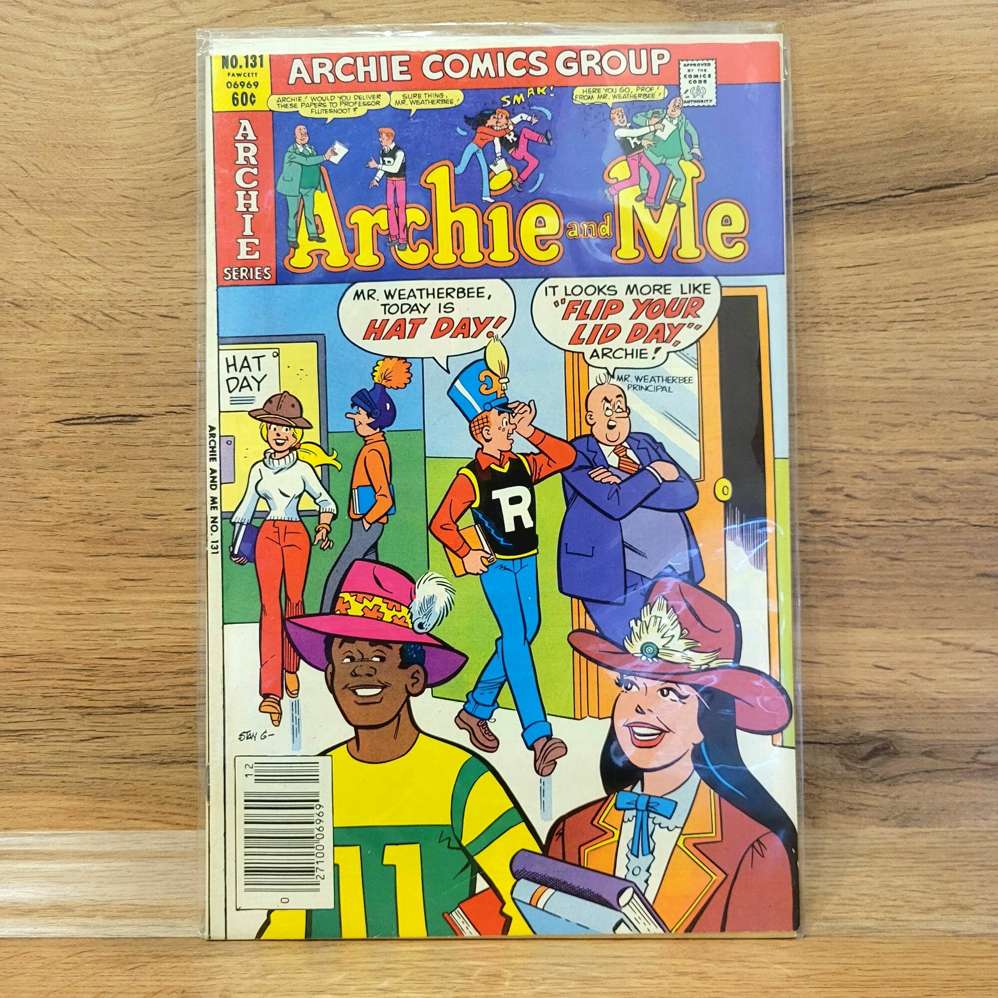 Раритетный Комикс Archie And Me #131. 1979 Год. Комикс (сингл) на английском языке