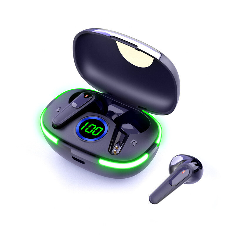 Спортивные игровые беспроводные Bluetooth-наушники внутриканального типа с магнитной зарядкой и объемным стереозвуком