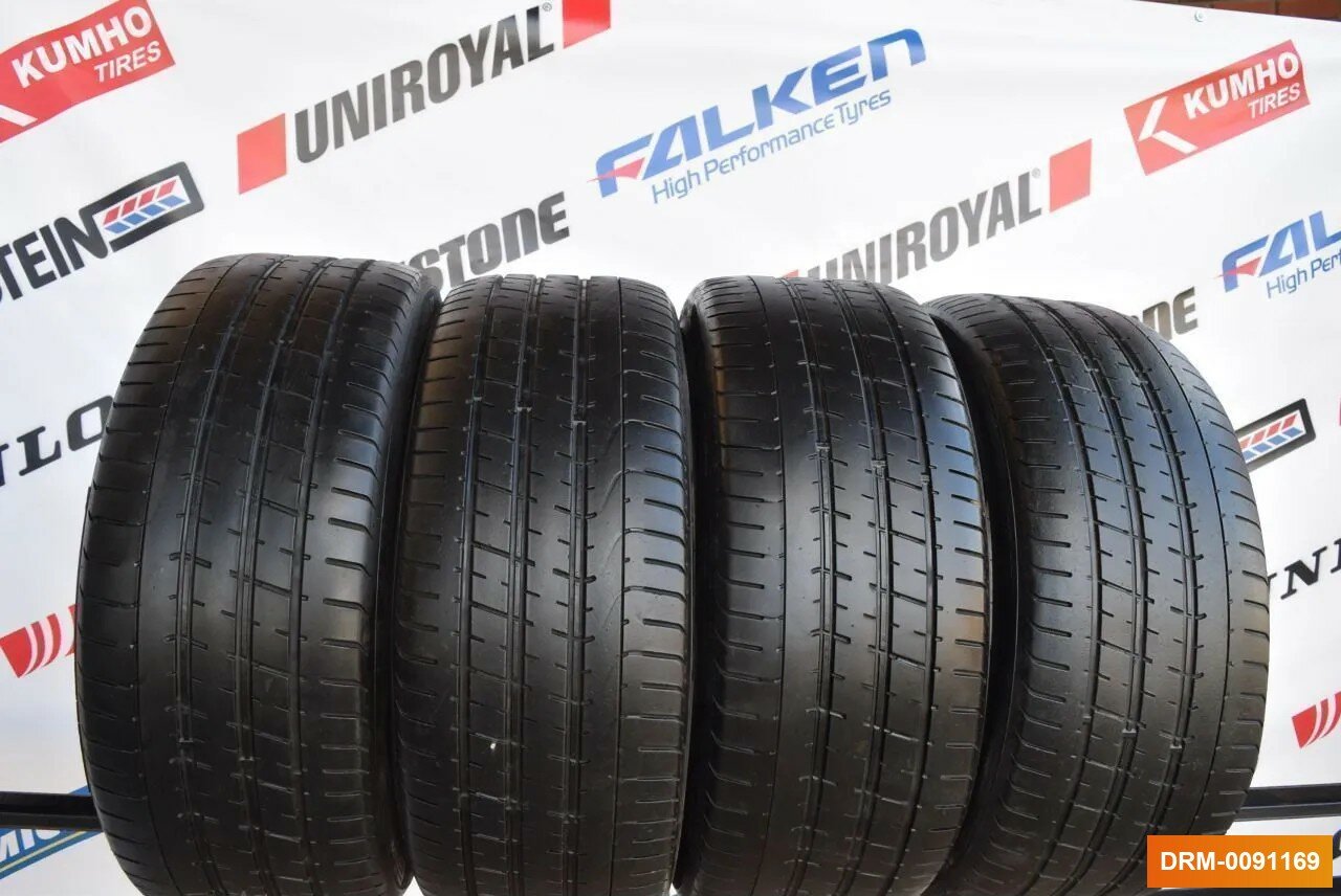 Комплект (4 шт) летних БУ шин Pirelli P Zero 255/40 R21 35% износ 1100733680