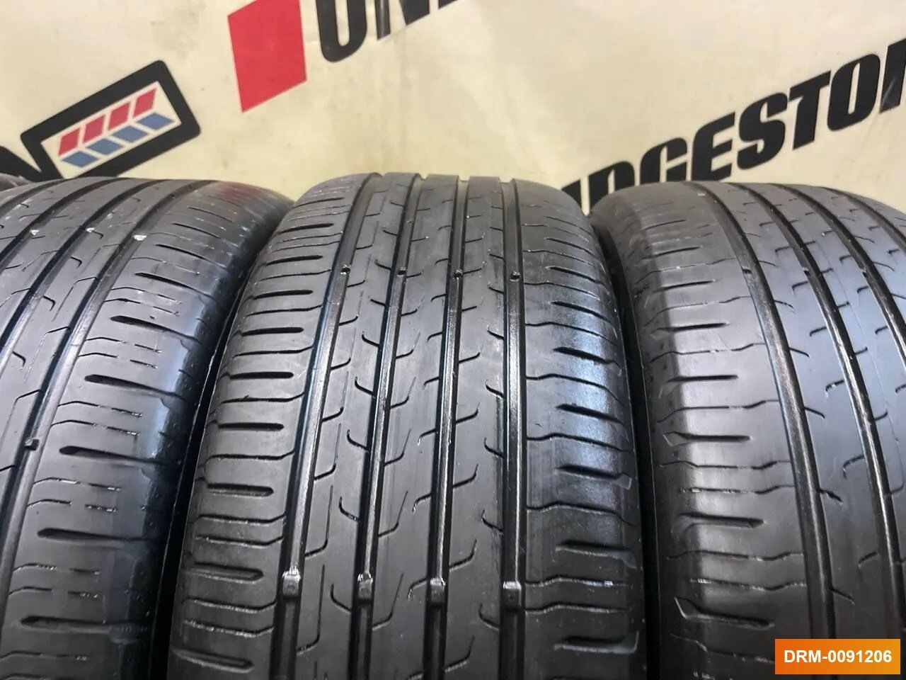 Комплект (4 шт) летних БУ шин Continental ContiEcoContact 6 185/65 R15 25% износ 4700741546