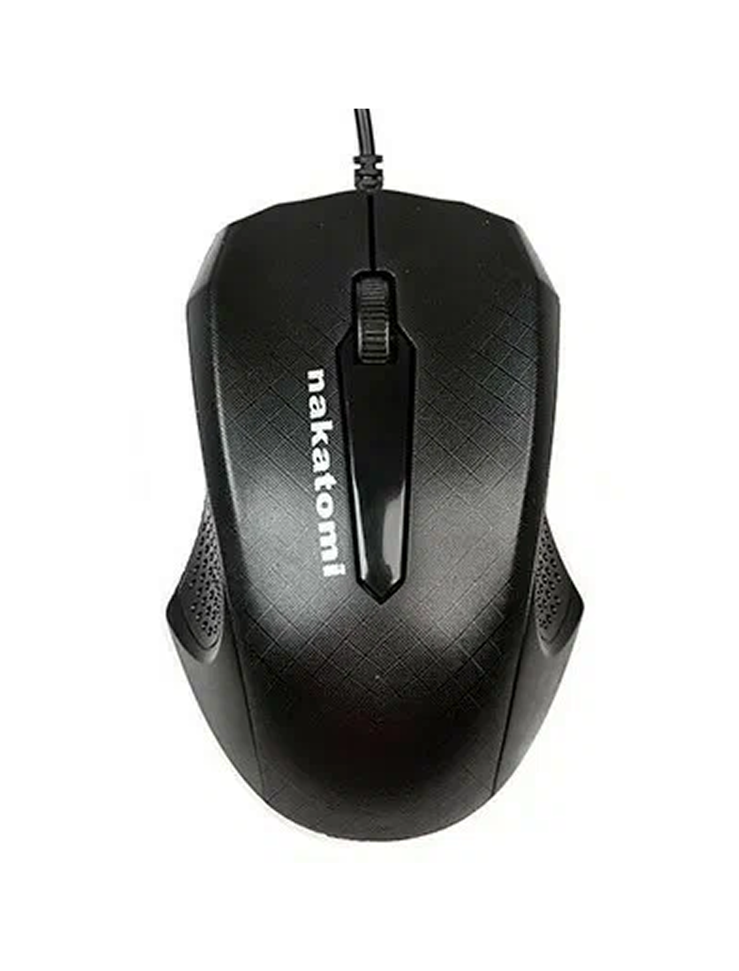 Мышь проводная NAKATOMI MON-07U, оптическая, USB, цвет черный.