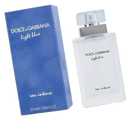 Парфюмерная вода Дольче Габбана Лайт Блю О Интенс 25 мл для женщин - D&G Light Blue Eau Intense
