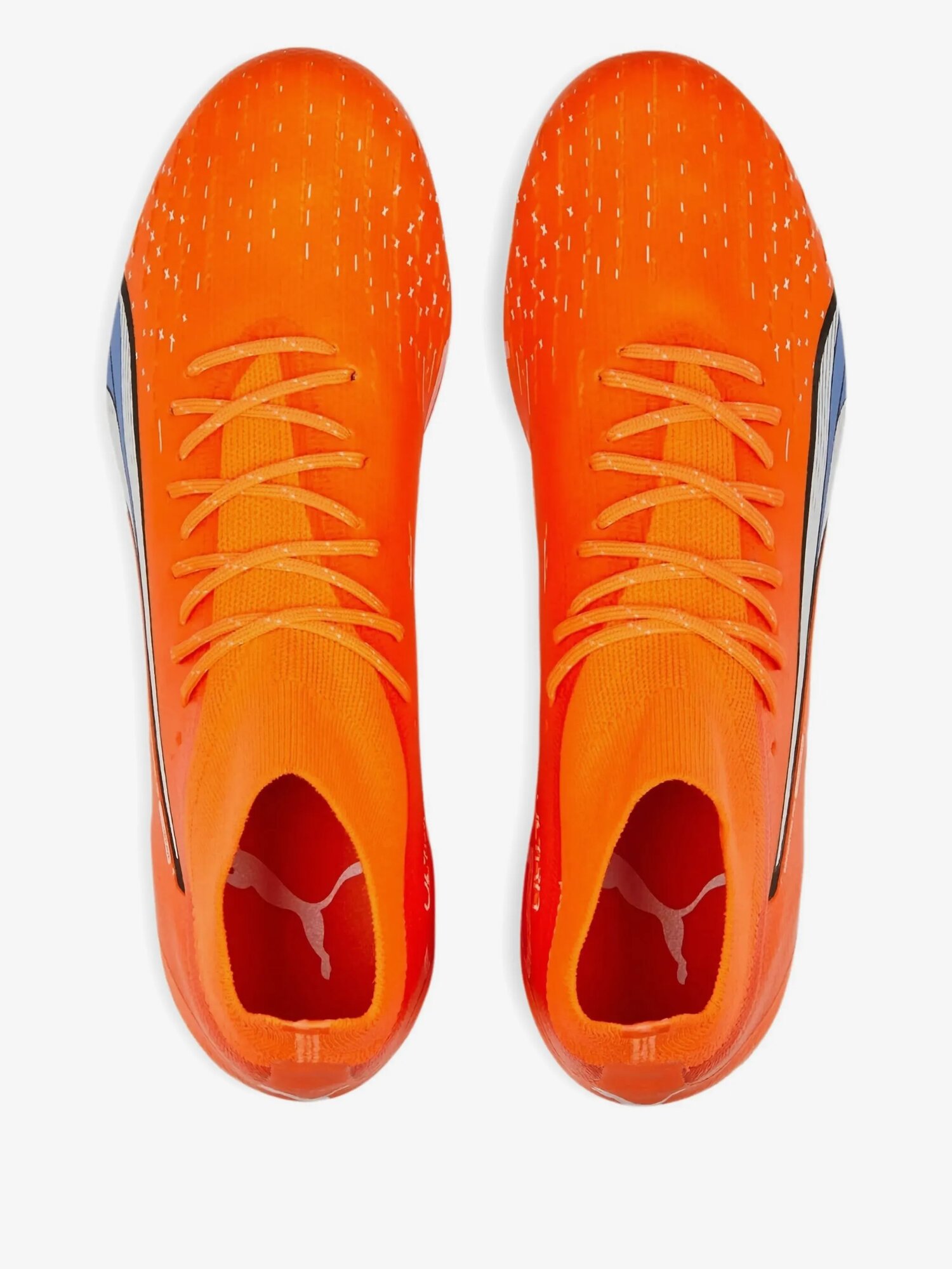 Кроссовки PUMA Ultra Pro FG/AG, размер 11 US, green/orange — фото 1