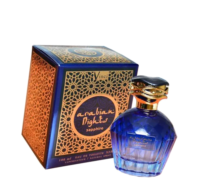Туалетная вода Delta Parfum Vinci Arabian Nights Sapphire 100 мл женская - Дельта парфюм Арабские Ночи Сапфир