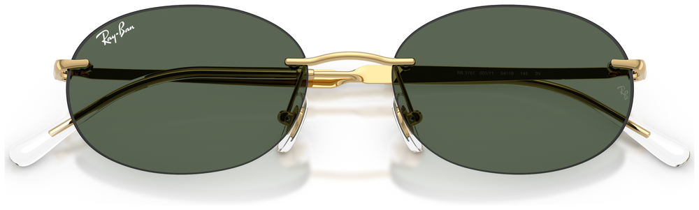 Солнцезащитные очки Ray-Ban, золотой — фото 1