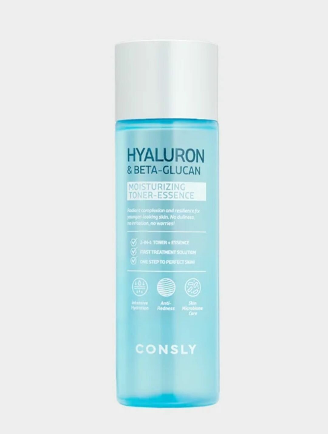 Увлажняющий тонер-эссенция CONSLY hyaluronic acid & beta-glucan