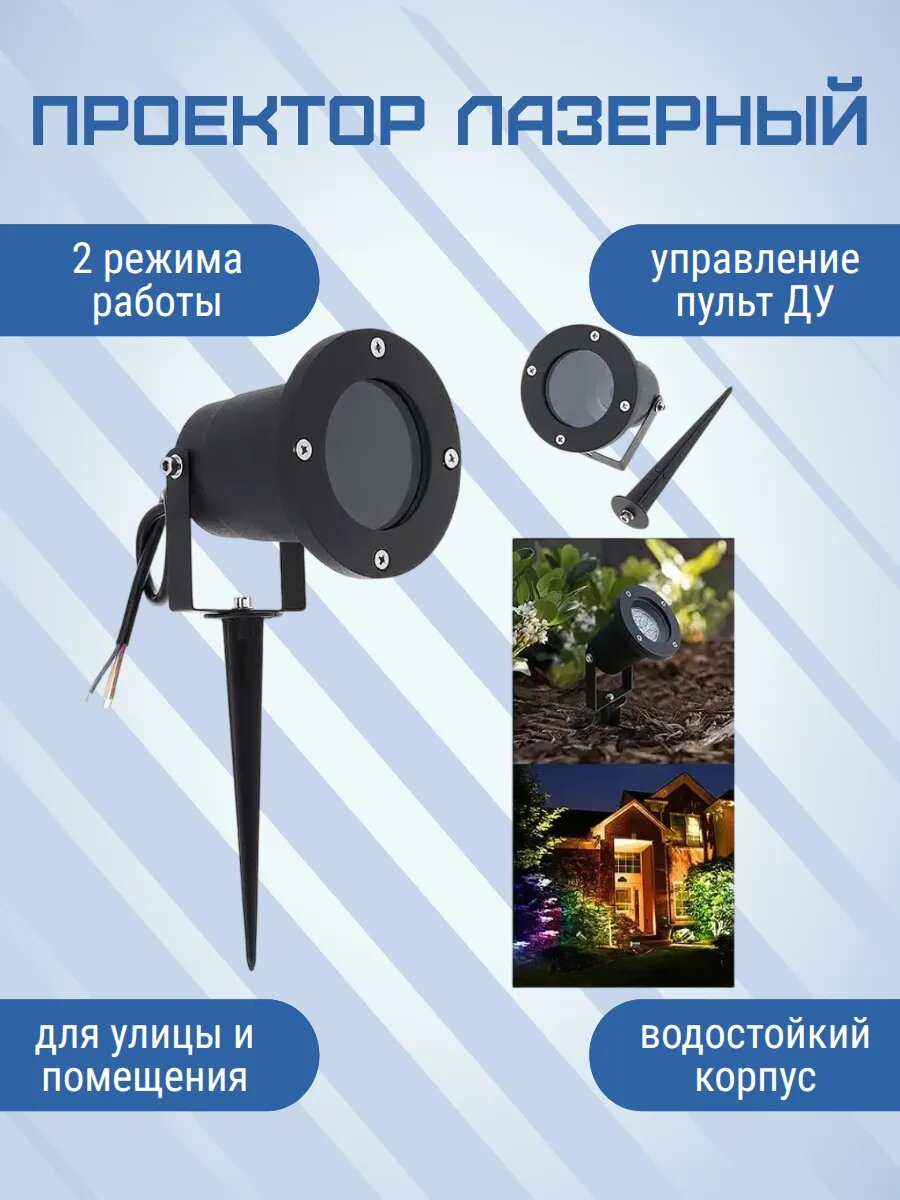Лазерный проектор с узорами