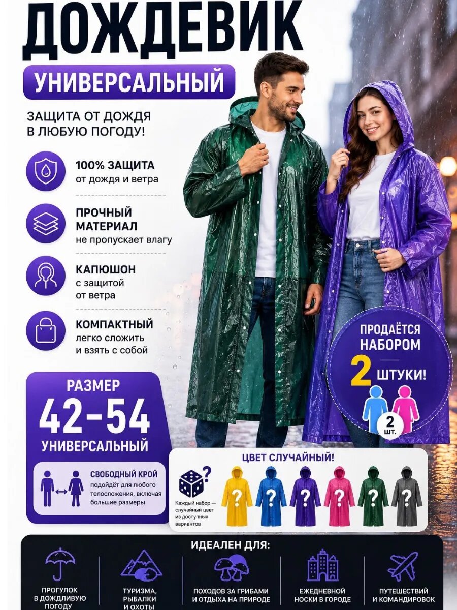 Плащ-дождевик