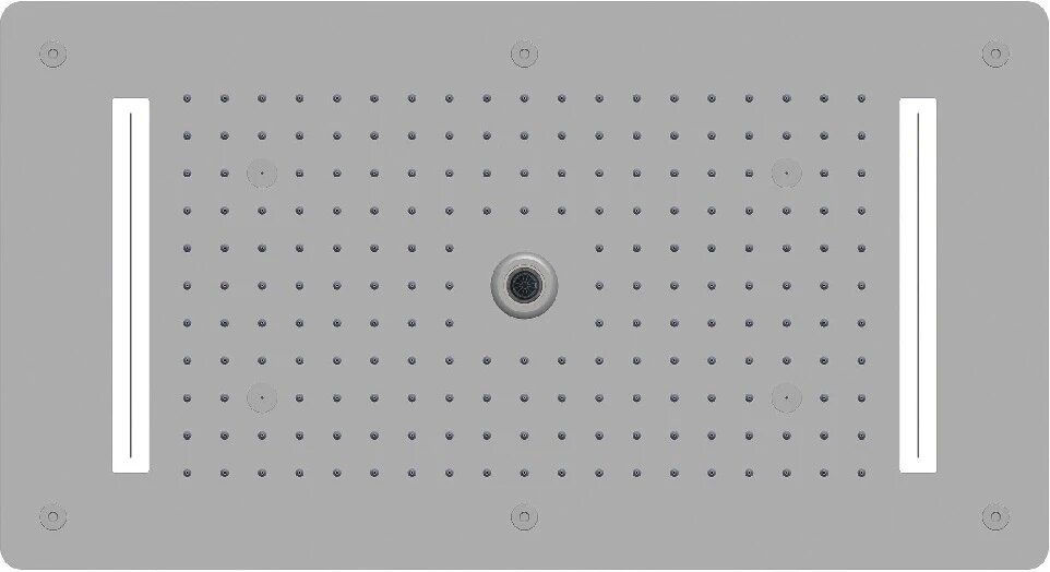 Потолочный душ RGW SP-72(LED) 21140272-01 700x380 мм, 5 режимов, с подсветкой, хром