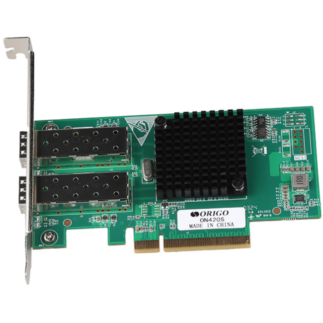 ORIGO ON420S/A1A Dual-port 10G SFP+ Network Adapter PCI-Ex8 — фото 1