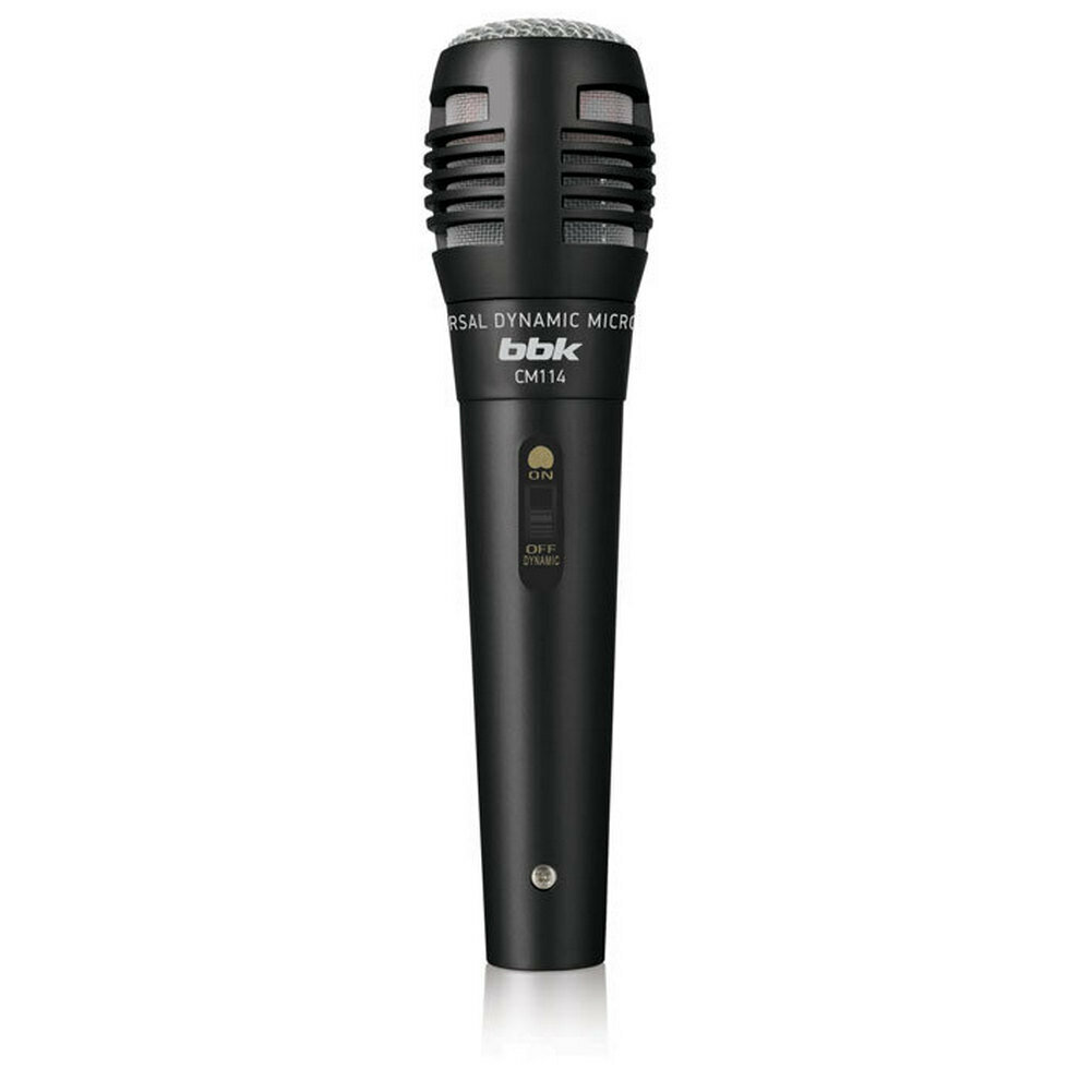 Микрофон BBK CM 114 универсальный черный (черный)
