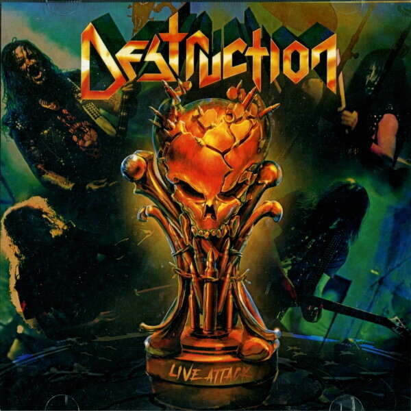 Компакт-диск Destruction — Live Attack (RU)(2CD)