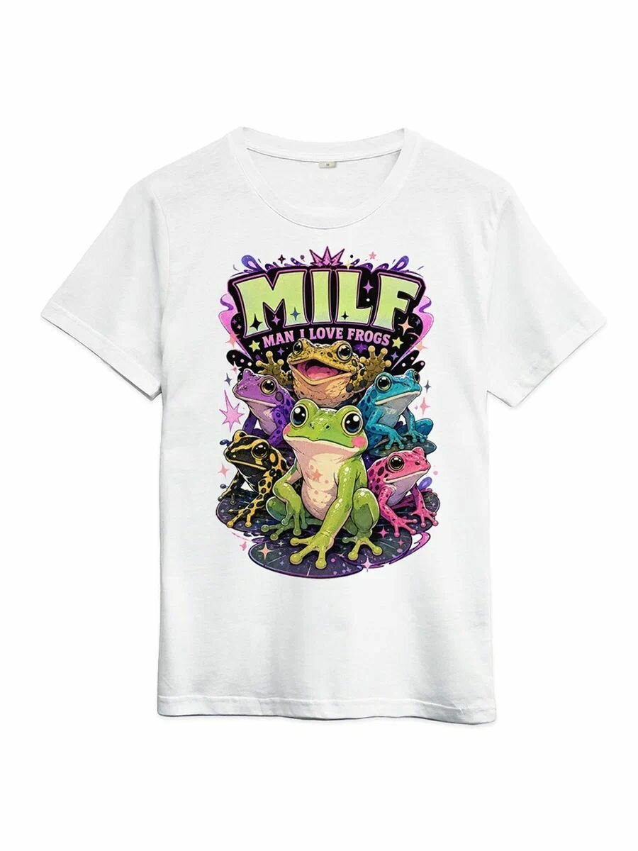Футболка Я люблю Лягушек / MILF