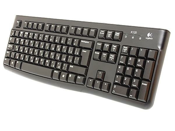 Клавиатура Logitech Classic Keyboard K120, USB, black