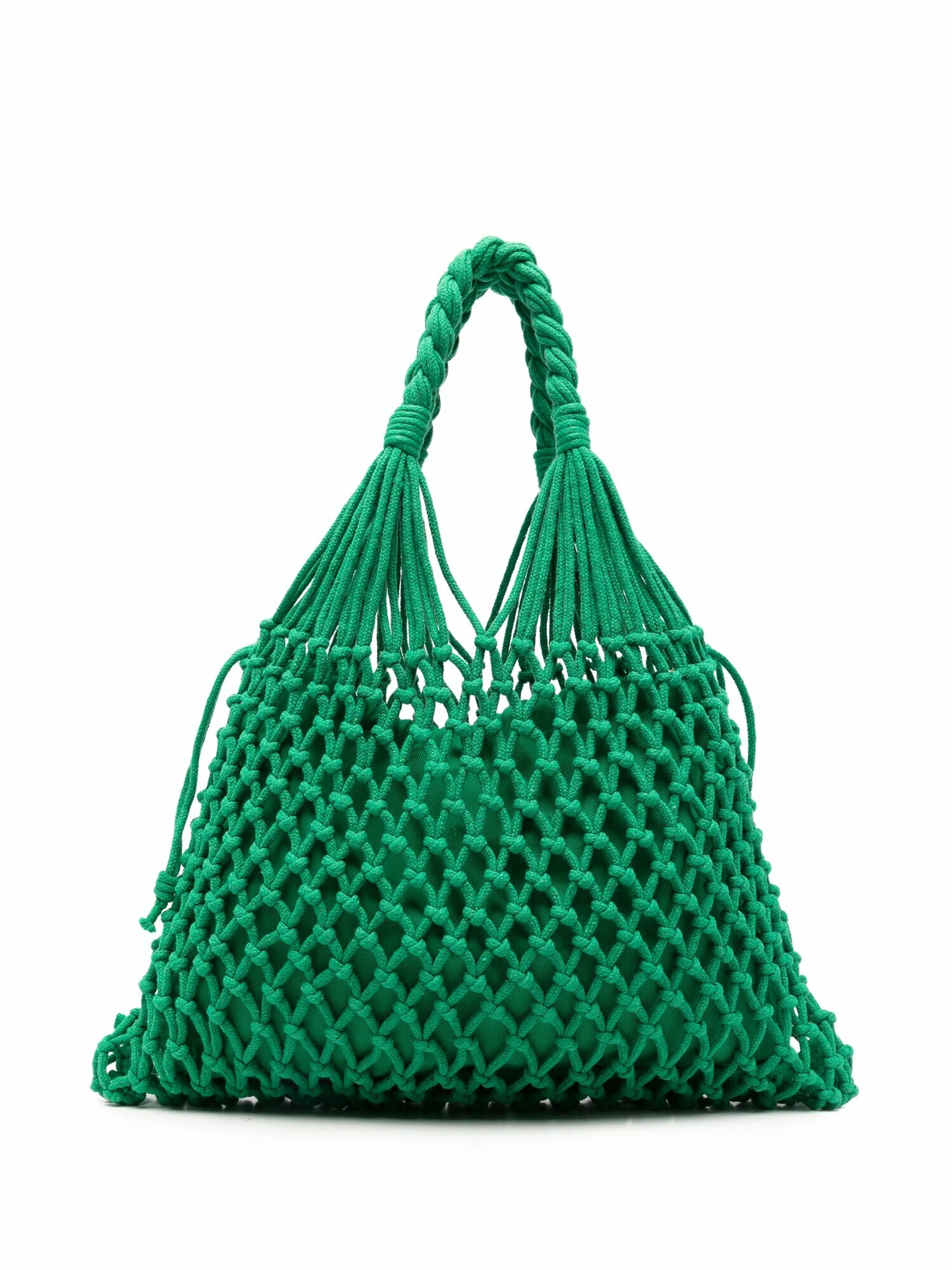 Сумка Naia macramé-knit tote bag