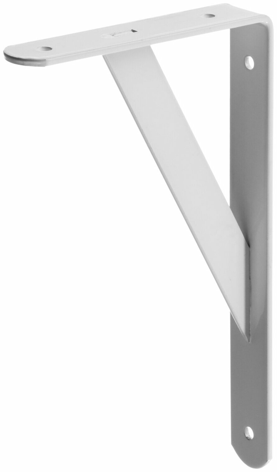 STAYER 250х150х30х4 мм, белый, усиленный уголок-кронштейн (37420-1)