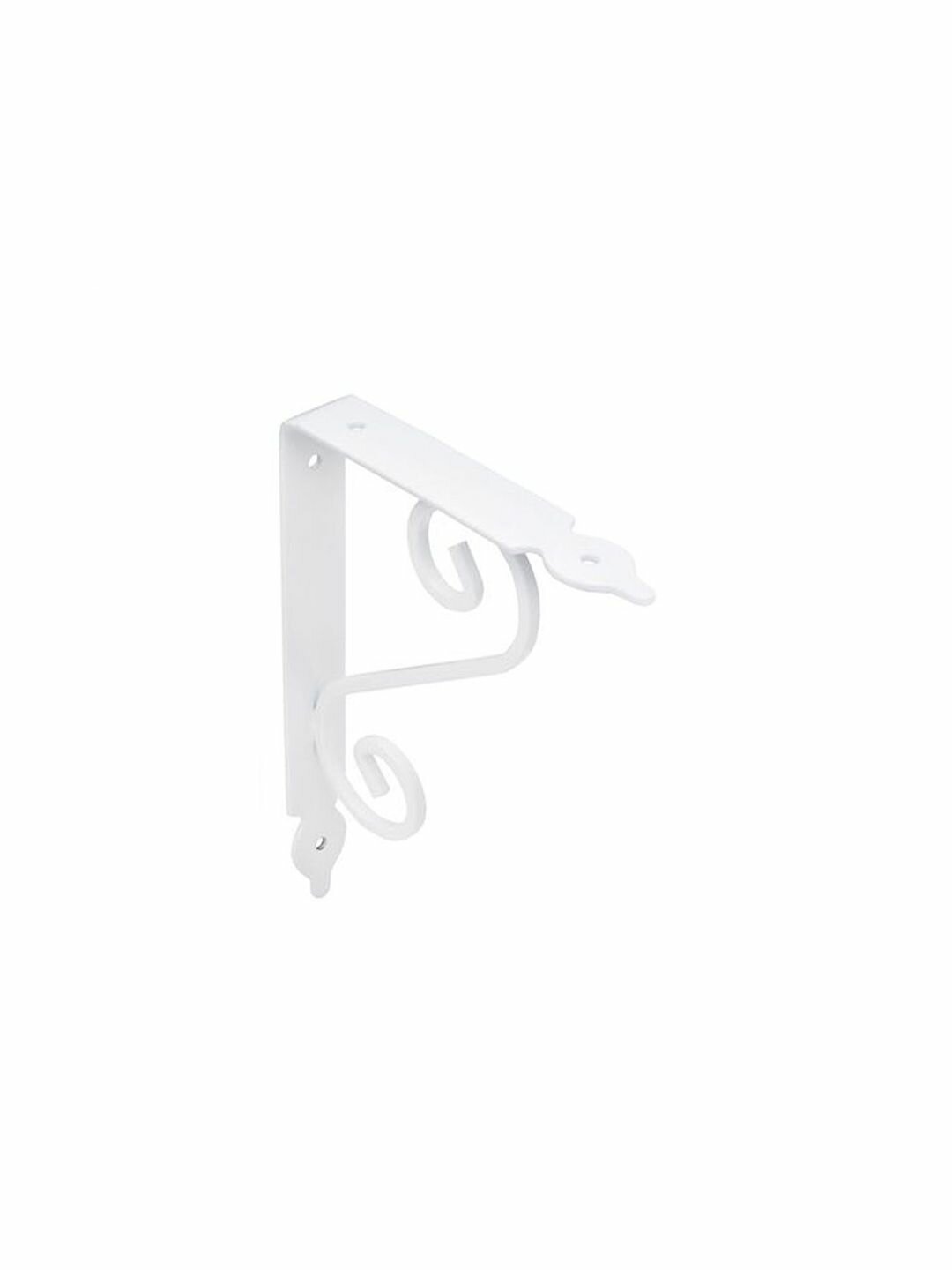 Полкодержатель MELODY 145x110, белый, 2 штуки