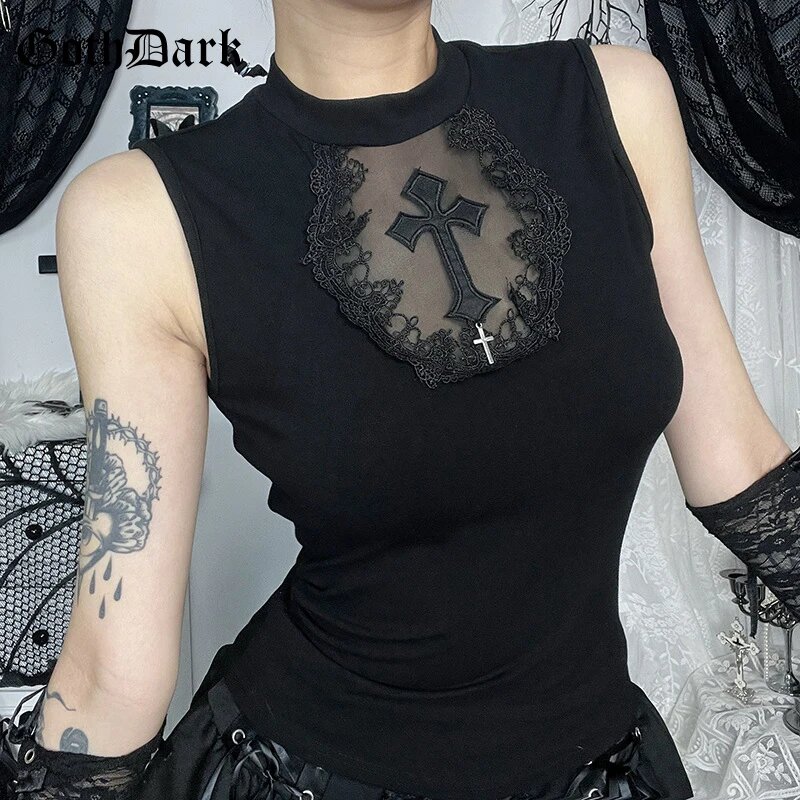 Топ Goth Dark, 1 шт., размер 42-46 — фото 1