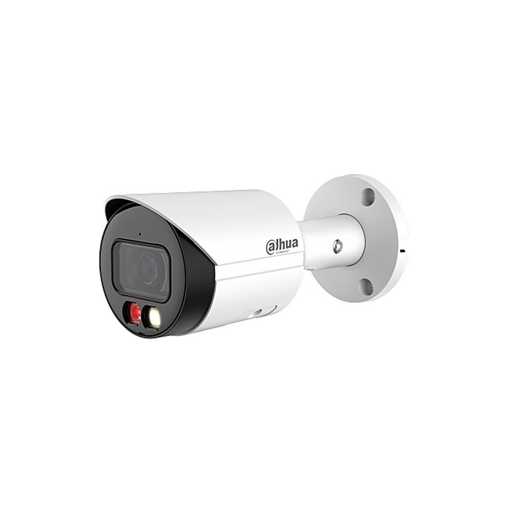 IP-камера Dahua DH-IPC-HFW2449SP-S-IL-0280B — 4 Мп, фиксированный объектив, ИК-подсветка до 30 м, уличная