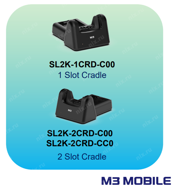 SL2K-PWSP-2EU M3MOBILE CO, LTD. Блок питания/ 100~240VAC, 5VDC, 3A. 1.2M cable. Provides power to the 1-slot/2-slot c — фото 1