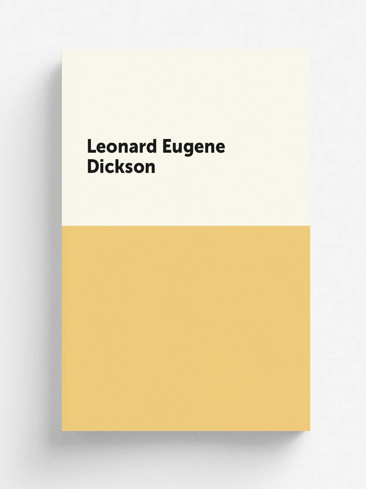 Leonard Eugene Dickson