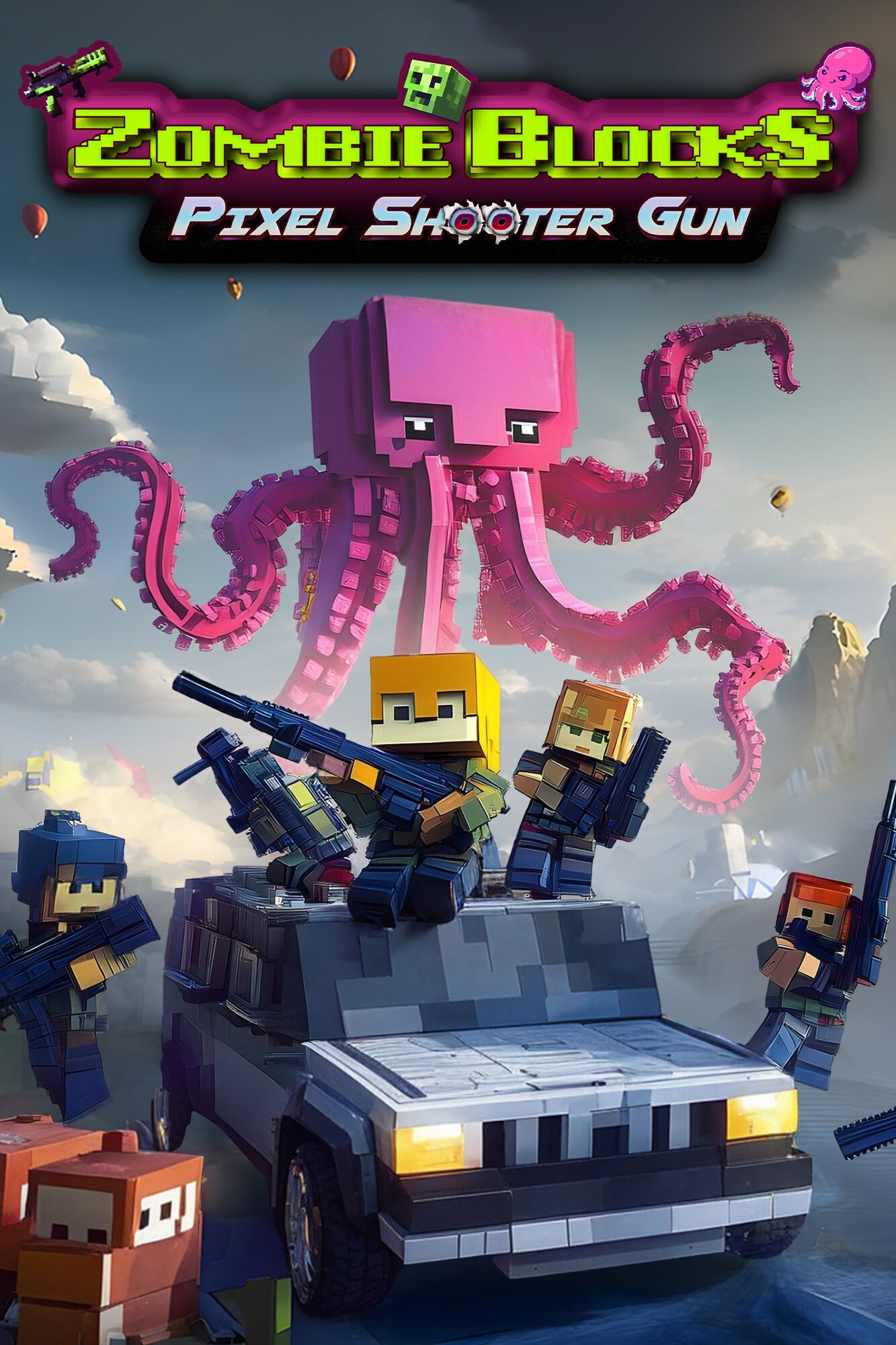 Zombie Blocks: Pixel Shooter Gun — ключ активации Xbox · PC, Xbox · цифровой ключ · любой регион