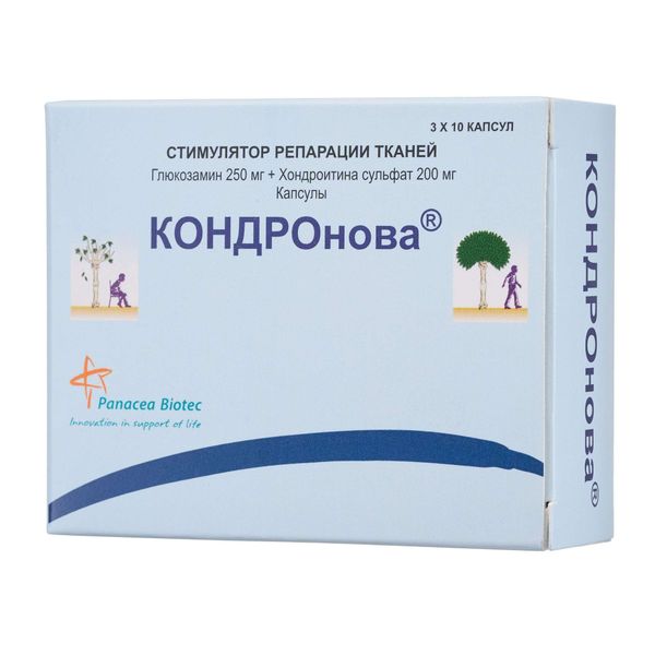 Кондронова капсулы 250мг+200мг 30шт