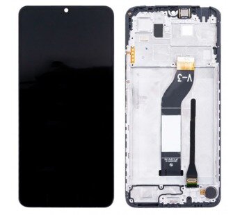Дисплей для Xiaomi Poco C65 (2310FPCA4G) модуль с рамкой Черный - OR