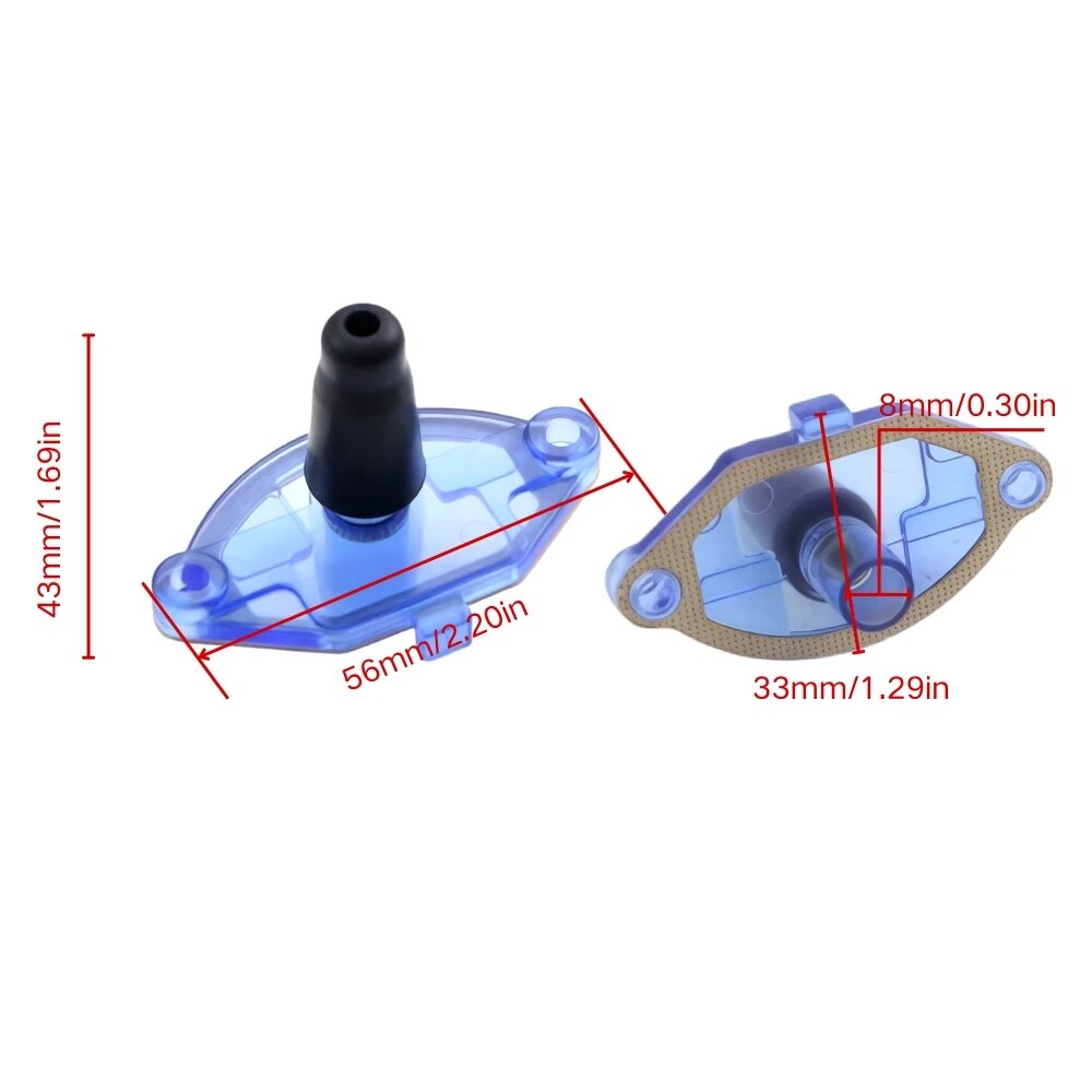 Крышка карбюратора PWK (21, 24, 26, 28, 30, 32, 34 мм) для Keihin, Koso, Mikuni, PWK Slide Cap