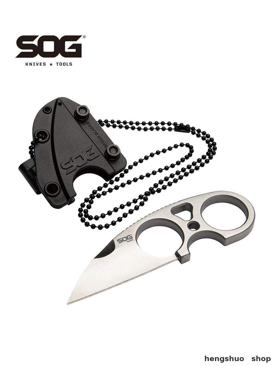 SOG SNARL Профессиональный мини-прямой нож с ножнами, JB01K-CP