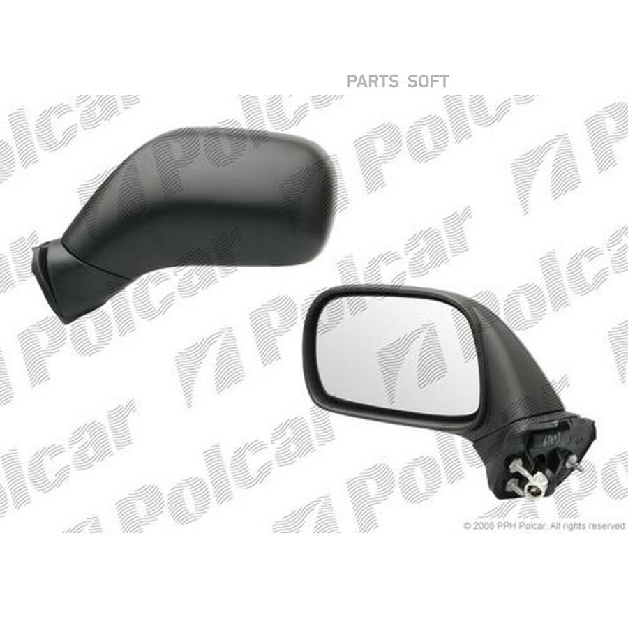 Зеркало внешнее прав. OPEL AGILA 00-08 / SUZUKI WAGON R+ 00- от официального дистрибьютора, POLCAR, артикул 5503524M