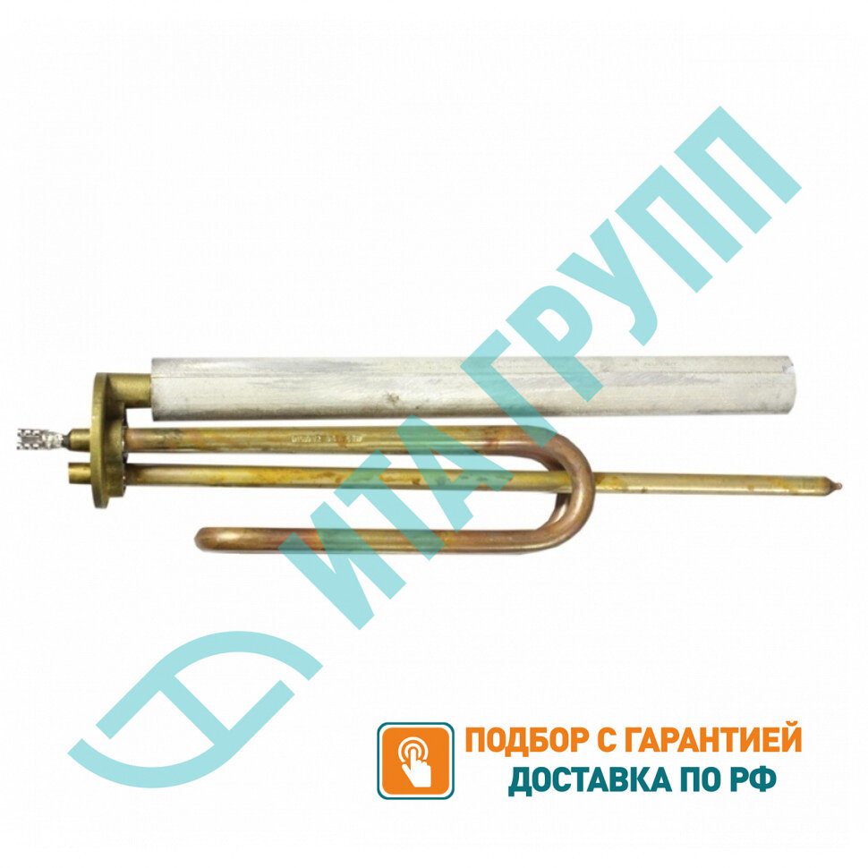Комплект ТЭН 1,5кВт (1500Вт) RCA для водонагревателя Ariston ABS, SGHP + анод, 816644К