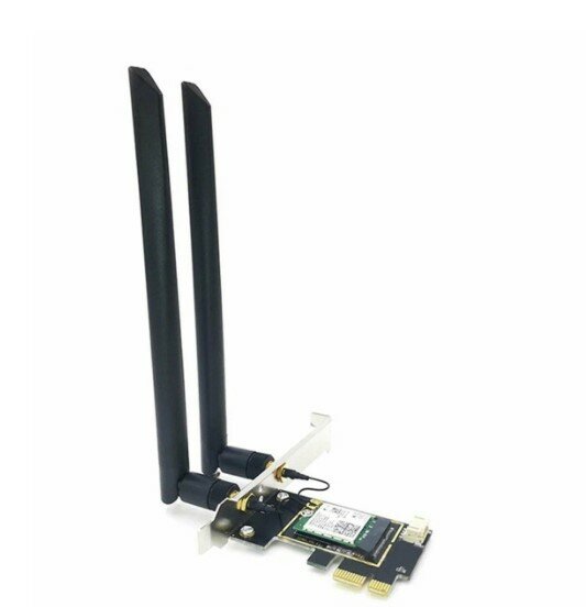 Wi-Fi PCI-E Адаптер TX-AC1200, 2.4/5 ГГц, 1200 Мбит/сек, Bluetooth 4.0, Сетевая Карта для ПК, для Компьютера