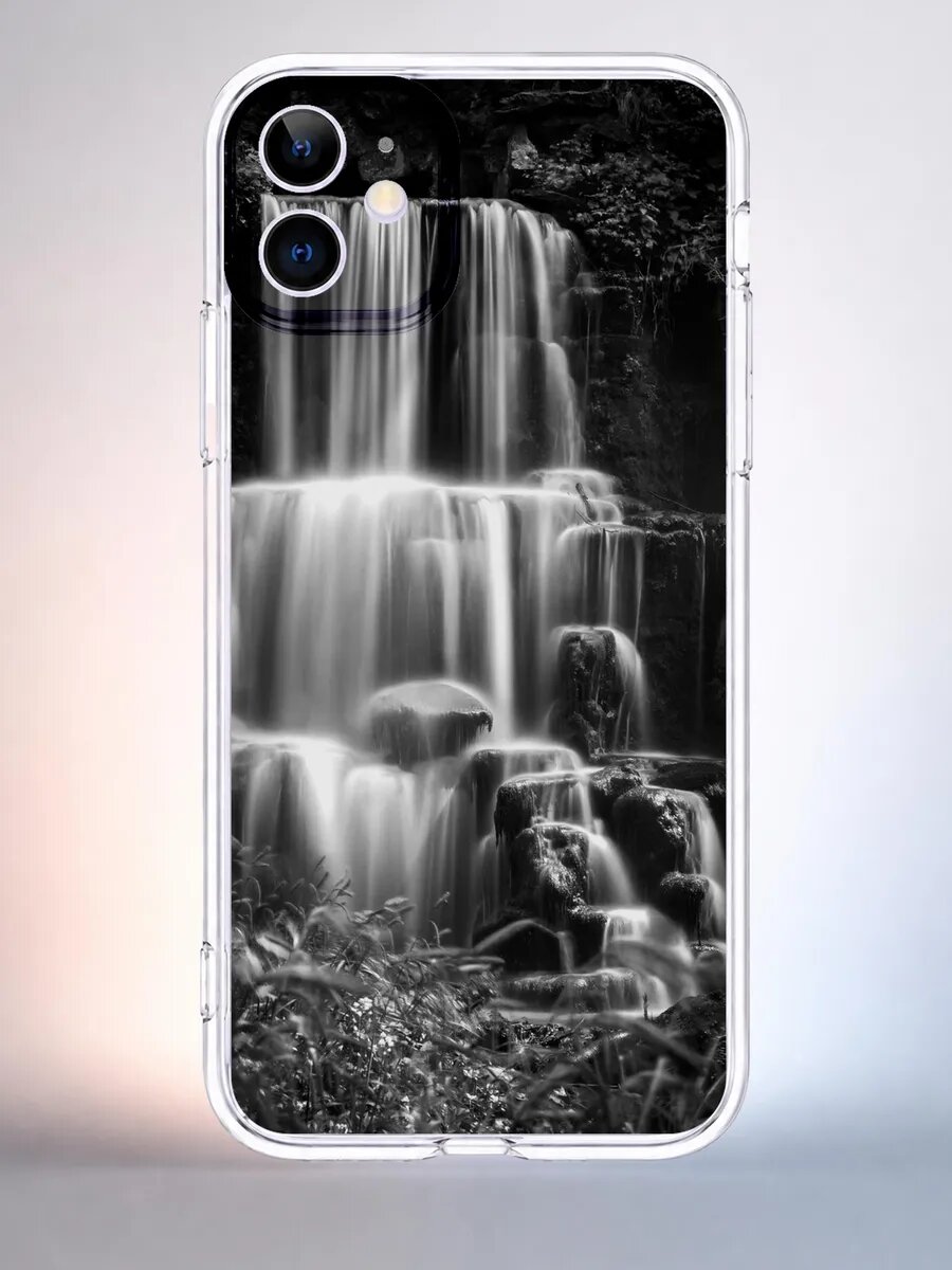 Чехол iPhone 11 водопад каскад силиконовый