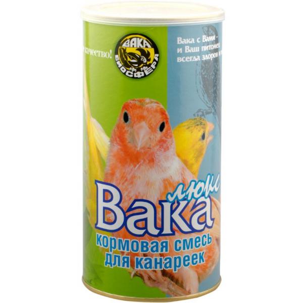 Вака Корм "люкс" для канареек, 0.9 кг