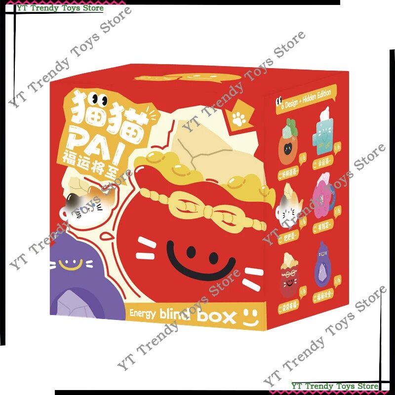 Коллекционная фигурка Cat Pai Lucky Fortune Energy 1pcs