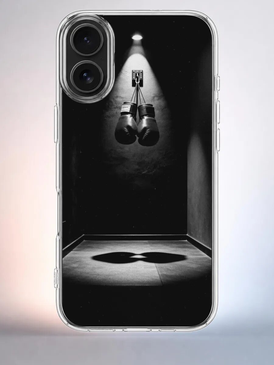 Чехол iPhone 16 боксёрская груша силиконовый