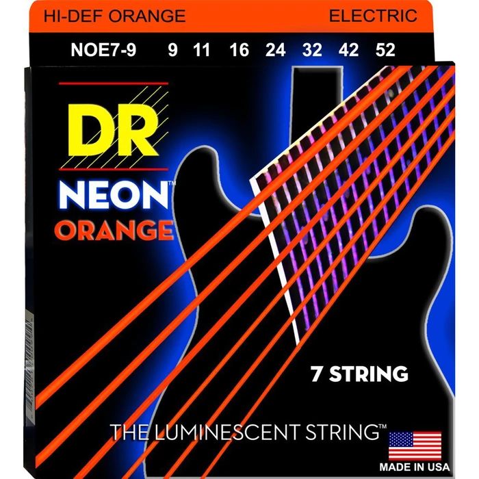 DR String NOE7-9 Струны для 7-ми струнной электрогитары